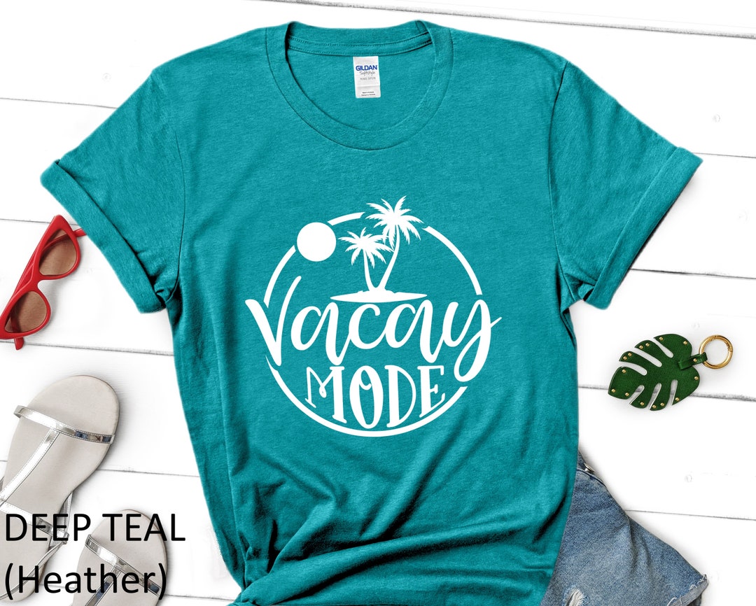 Vacay Mode T-shirt, Palm Vacay Mode Tank Top, Tank Top for Vacay Mode ...