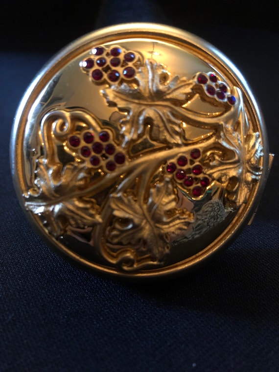 Vintage ESTÉE LAUDER Collectible Compact Golden Bough RARE - Etsy