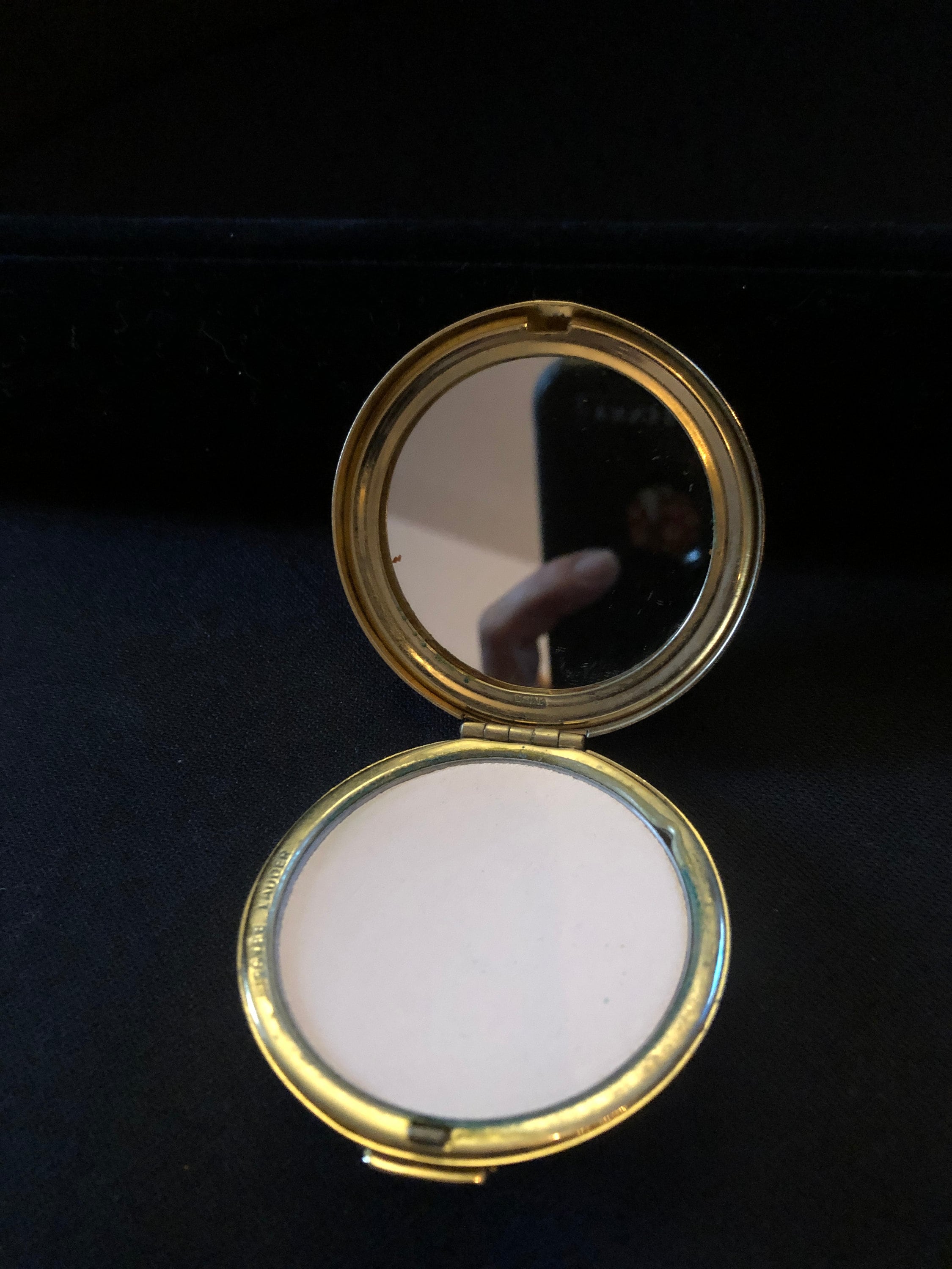 Vintage ESTÉE LAUDER Collectible Compact Golden Bough RARE - Etsy