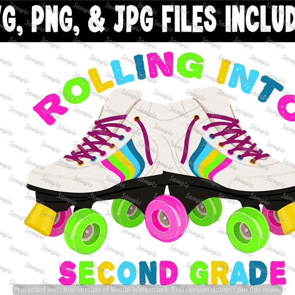 Neon Roller Skate Png - Etsy