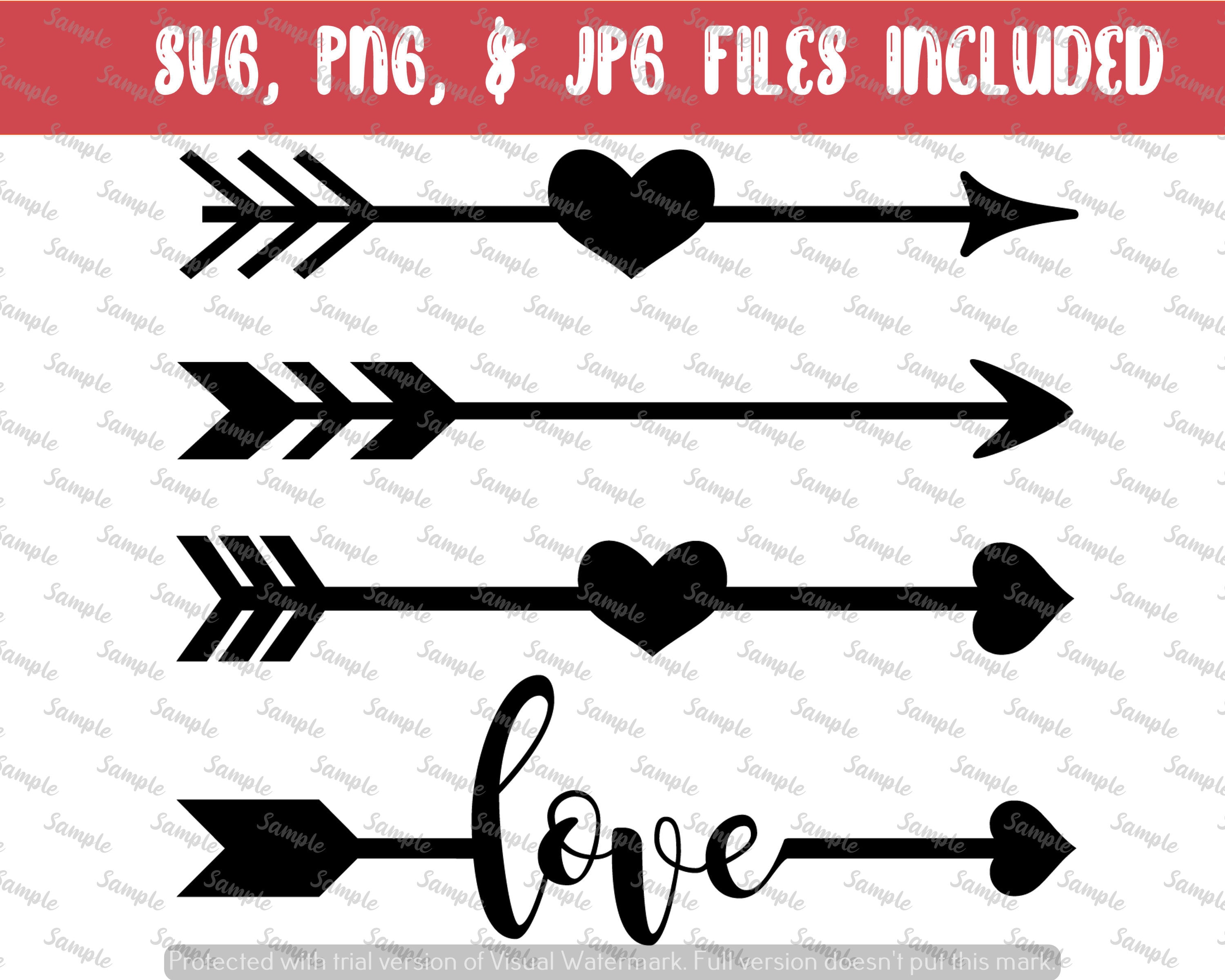 Love Hearts With Arrows