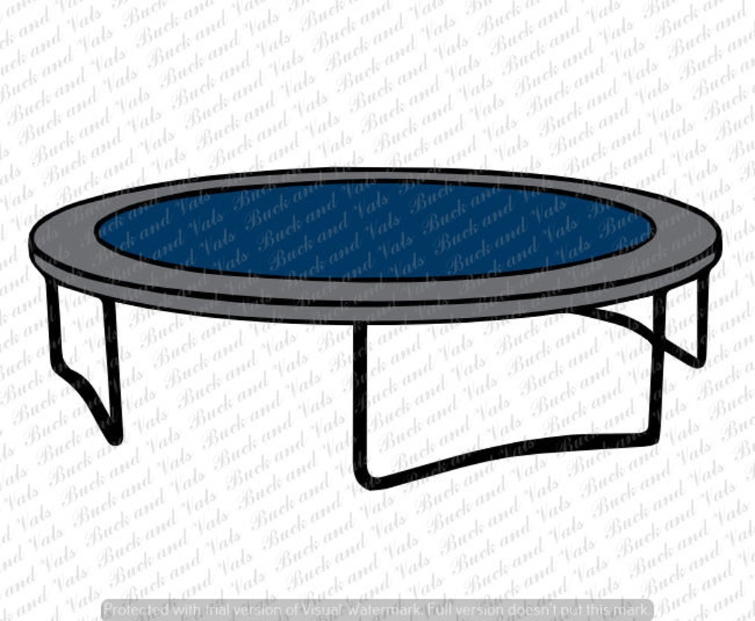 Trampoline SVG File - Etsy