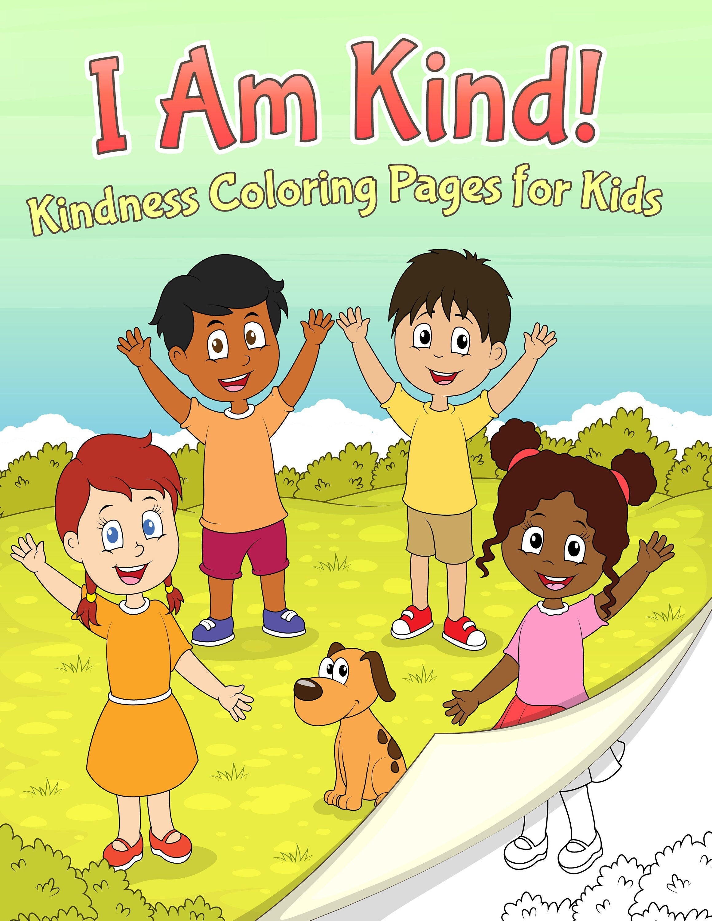 Kindness Coloring Pages for Kids - Show Kids HOW to Be Kind! Instant ...