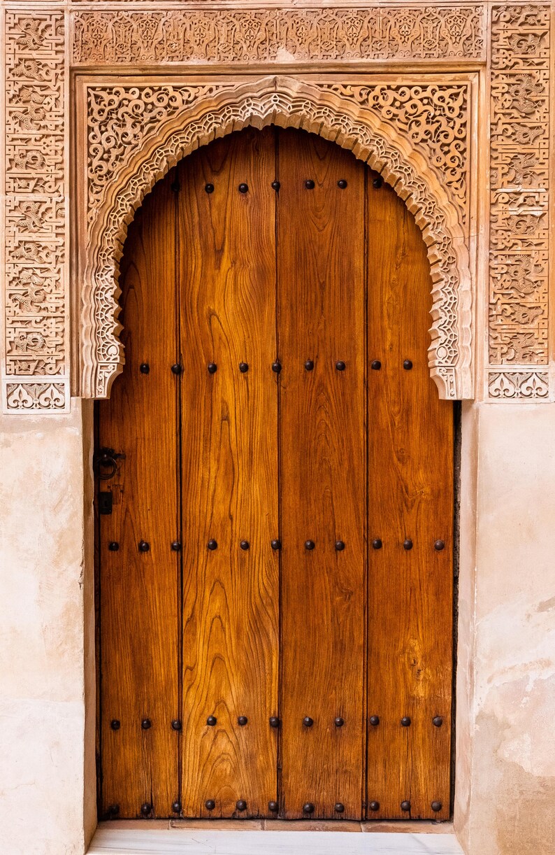 Alhambra Doors, Alhambra Palace, Alhambra, Granada, a Digital Art, High ...