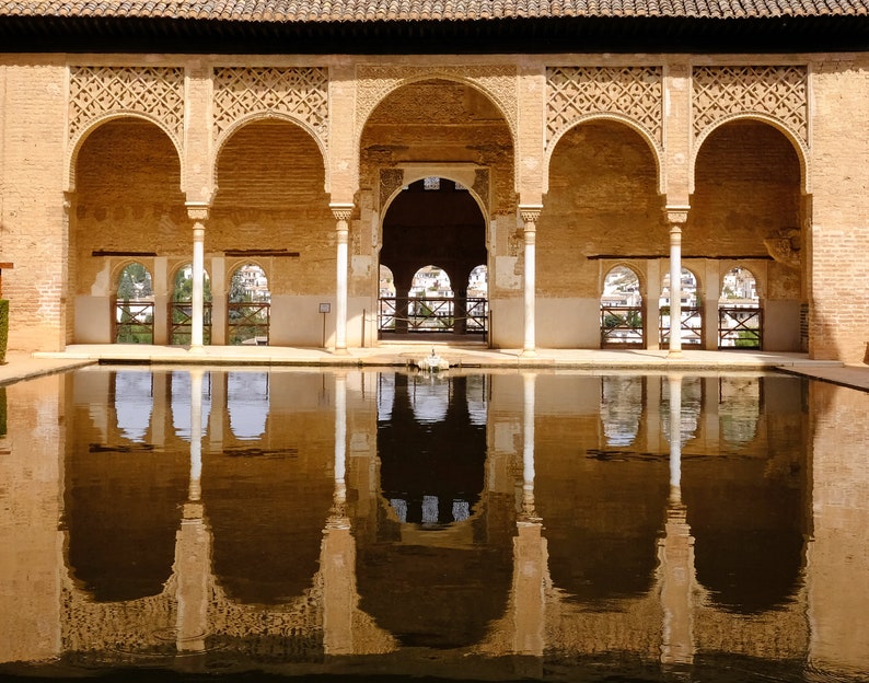 Set of 4 Pictures of Alhambra Collection, Digital Art, High Quality ...