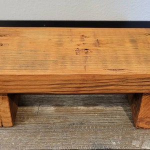 Rustic Wooden Step Stool - Etsy