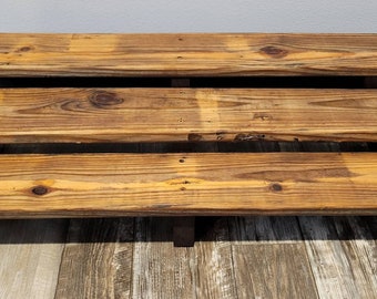 Rustic Wooden Step Stool - Etsy