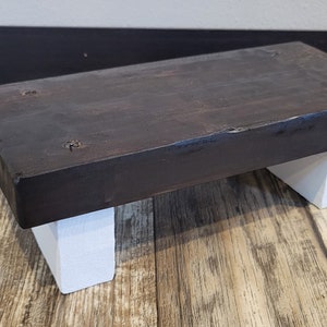 Rustic Wooden Step Stool - Etsy