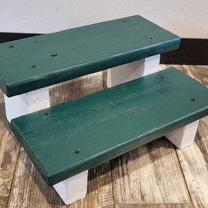 Rustic Wooden 2 Step Step-stool - Etsy
