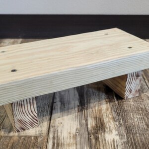 Rustic Wooden Step Stool - Etsy