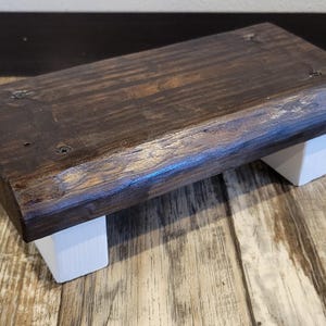 Rustic Wooden Step Stool - Etsy