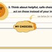 Stop and Think Visual Aid - Etsy