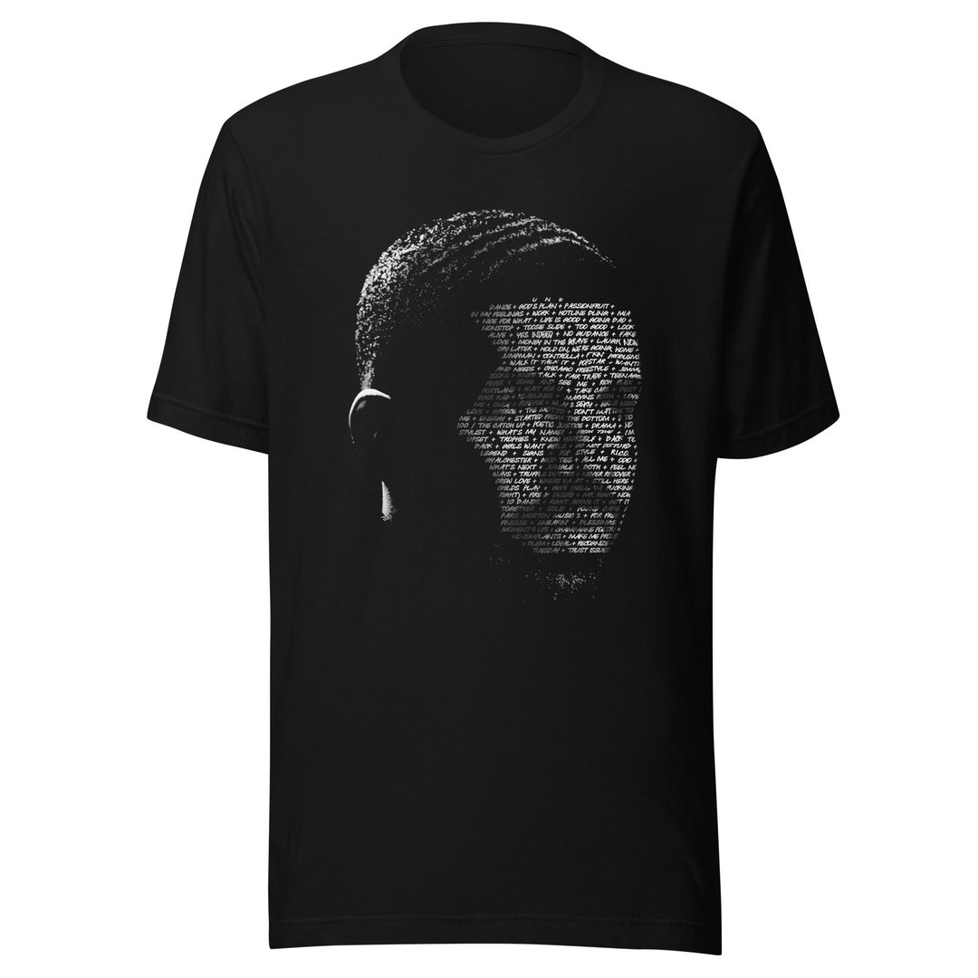 Exclusive Drake Fan Art Top 100 Songs Unisex T-shirt Song - Etsy