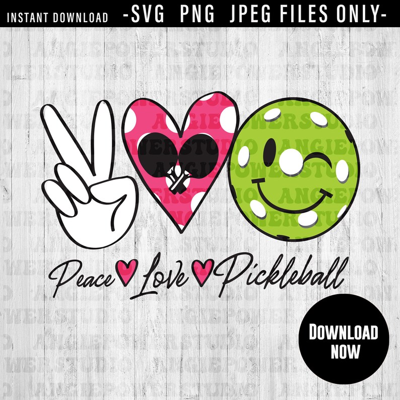 Pickleball SVG, JPEG, Sublimation, Instant Download, Clipart, Png ...