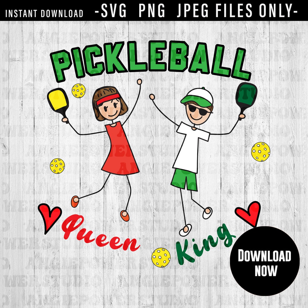 Pickleball Queen SVG, JPEG, Sublimation, Instant Download, Clipart, Png ...