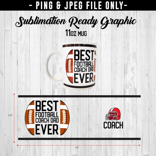 Sublimation Coach Mug Design - Etsy