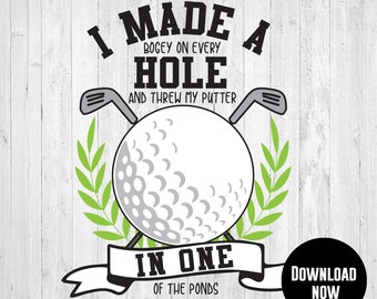 Putt Now, Wine Later, Golf Saying, SVG, JPEG, Sublimation, Instant ...