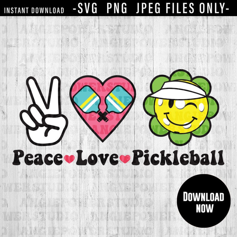 Pickleball SVG, JPEG, Sublimation, Instant Download, Clipart, Png ...
