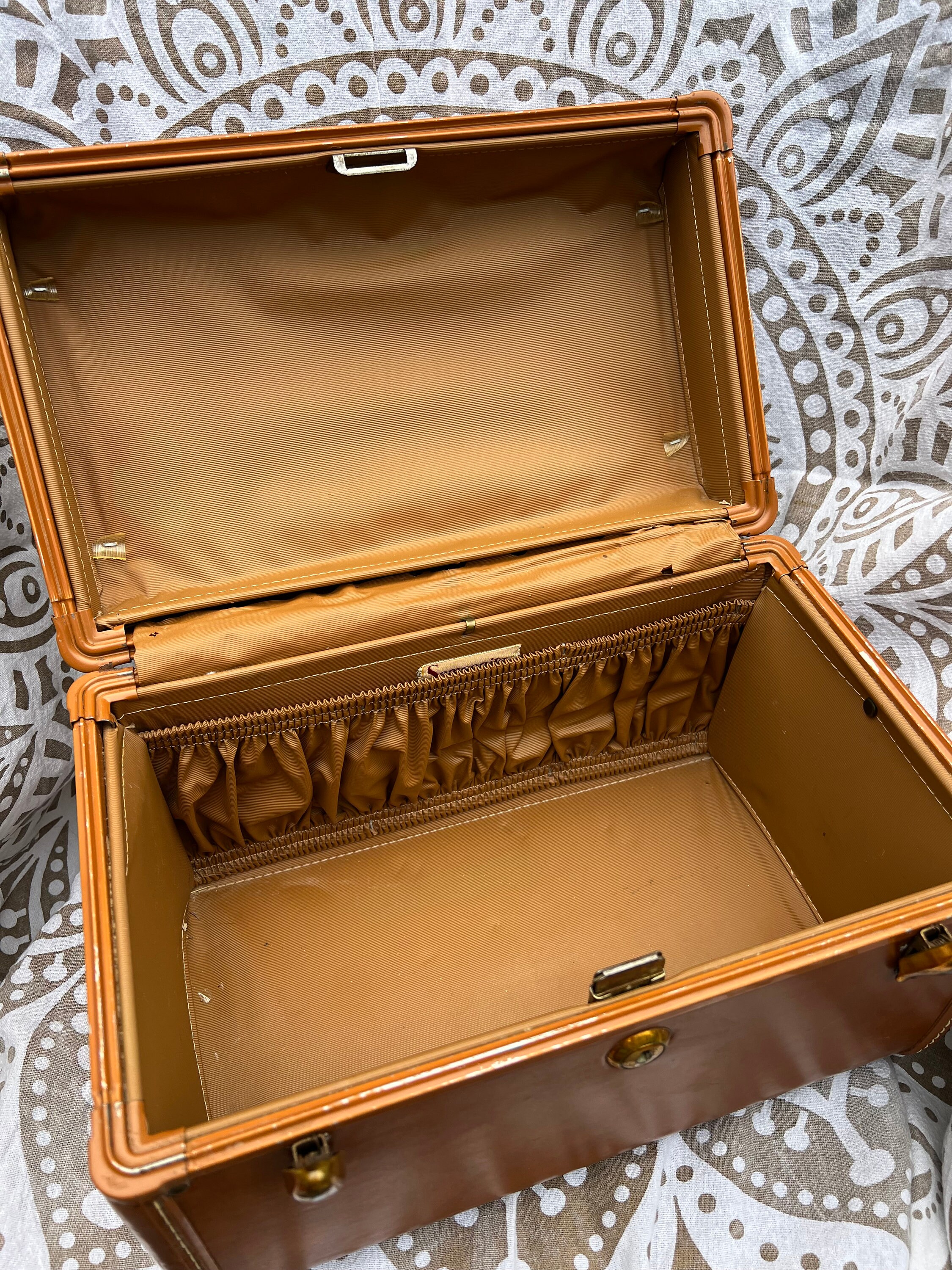 Vintage Samsonite Carry on Luggage Hard Train Case Makeup Case - Etsy