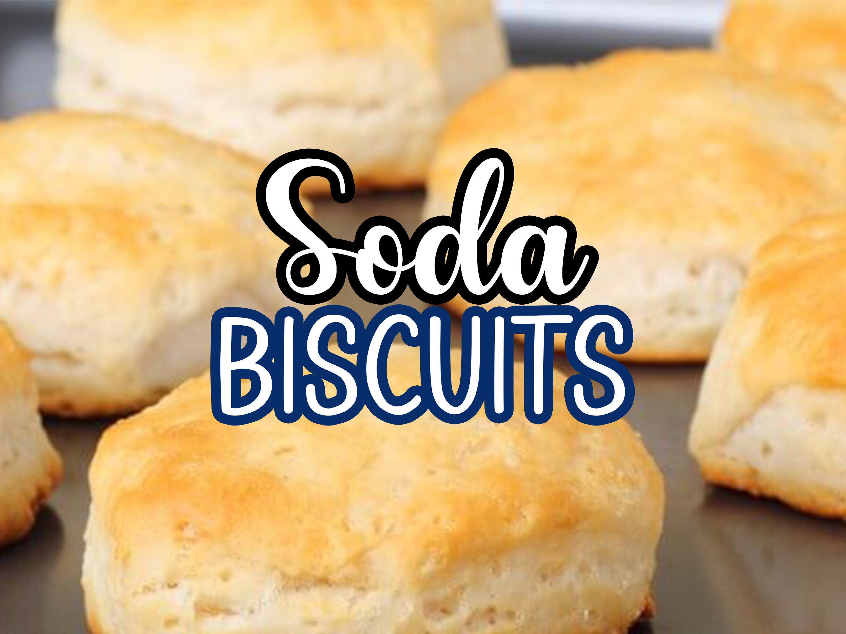 Recipe Card Soda Biscuits Recipe From Granny's Kitchen | PDF | Digital ...