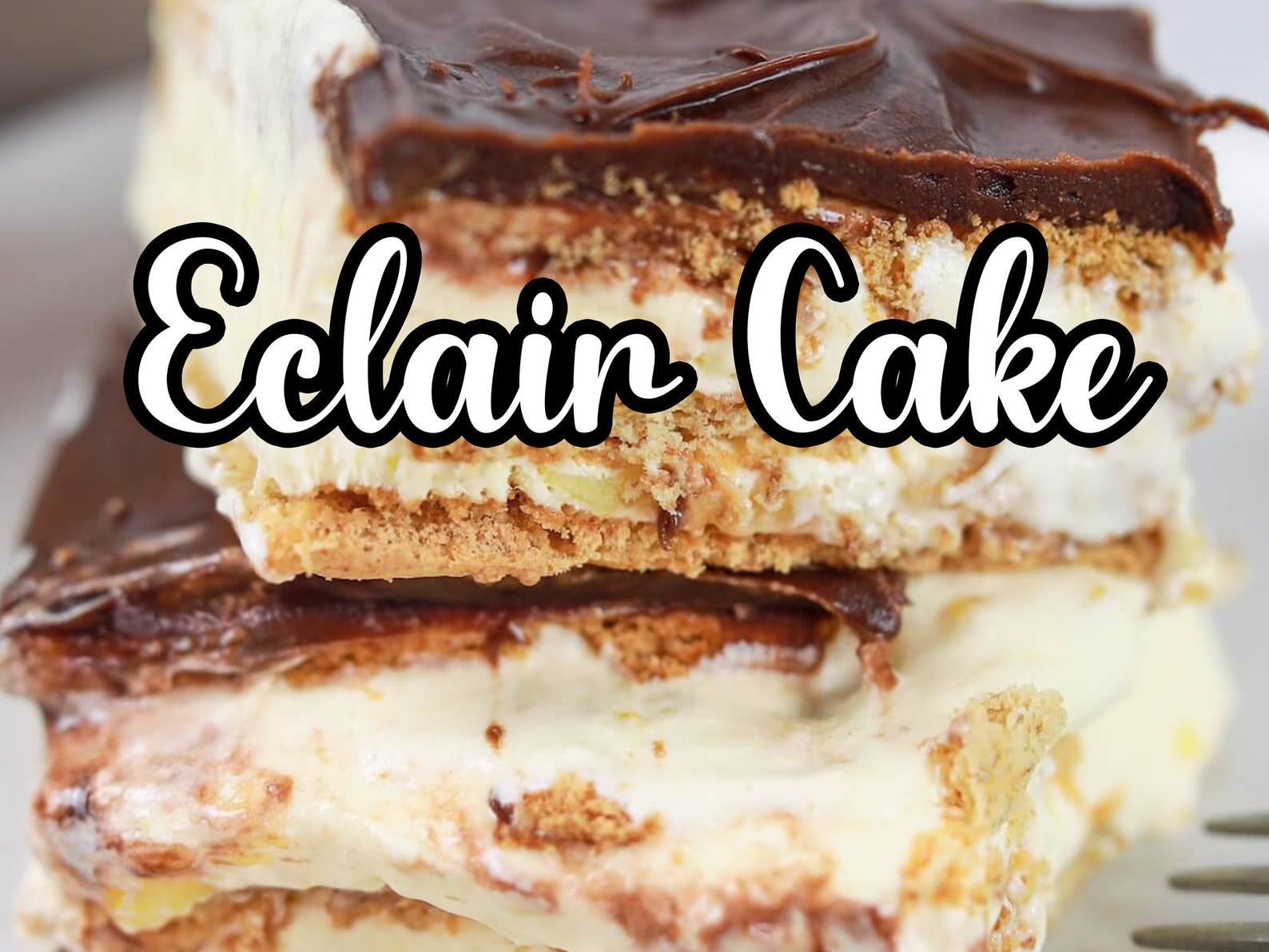 Recipe Card Eclair Cake Granny's Kitchen | PDF | Digital Download | Old ...
