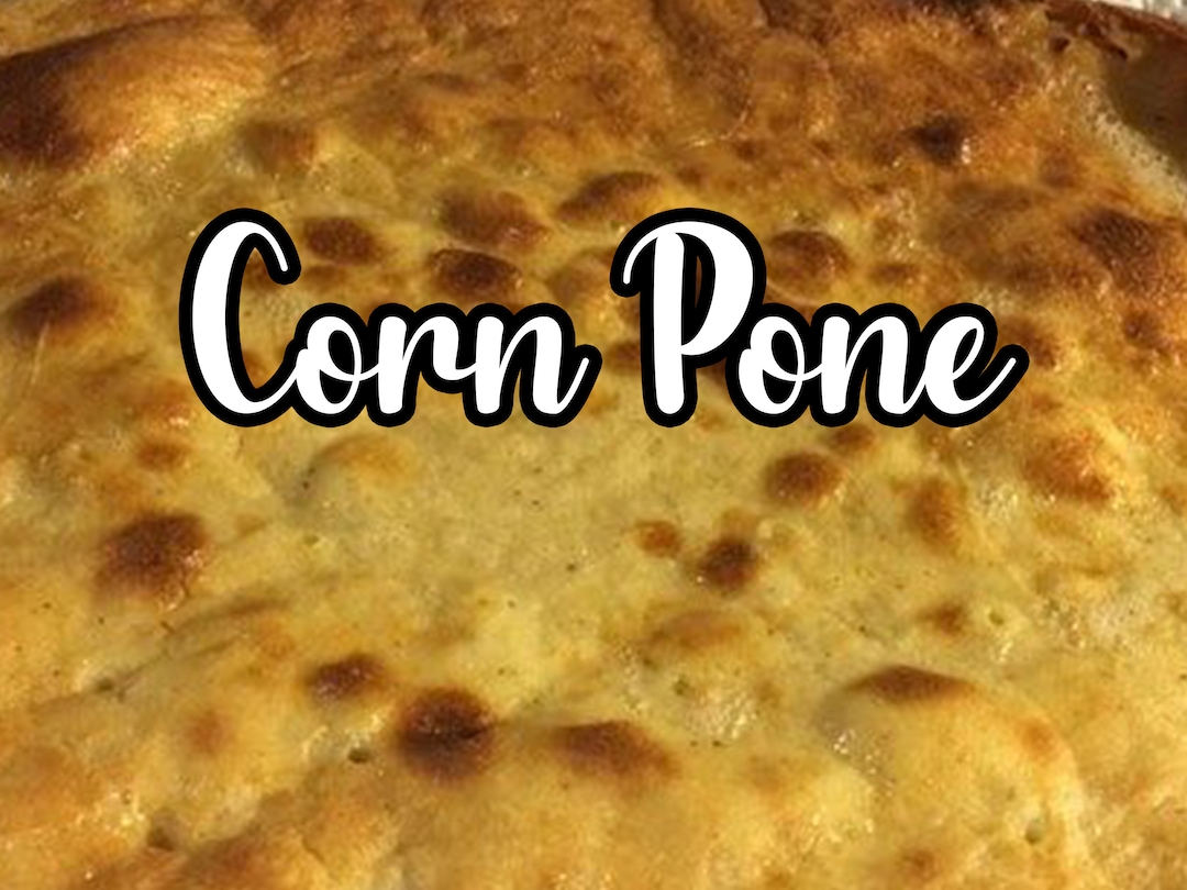Recipe Card Corn Pone Granny's Kitchen | Family Recipe | Old Recipe ...