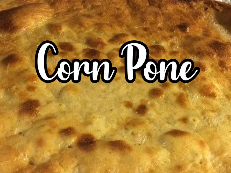 Recipe Card Corn Pone Granny's Kitchen | Family Recipe | Old Recipe ...
