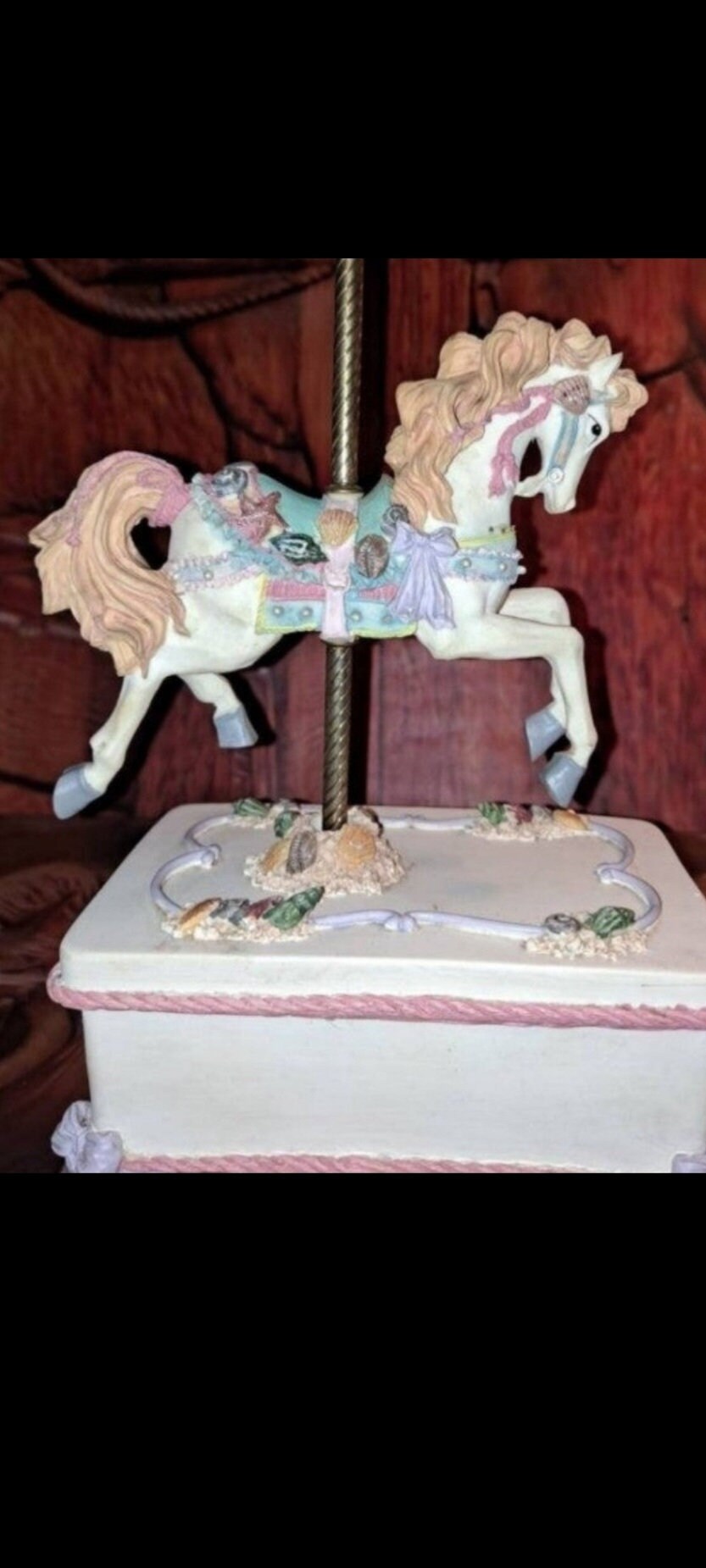 Musical Carousel Horse - Etsy