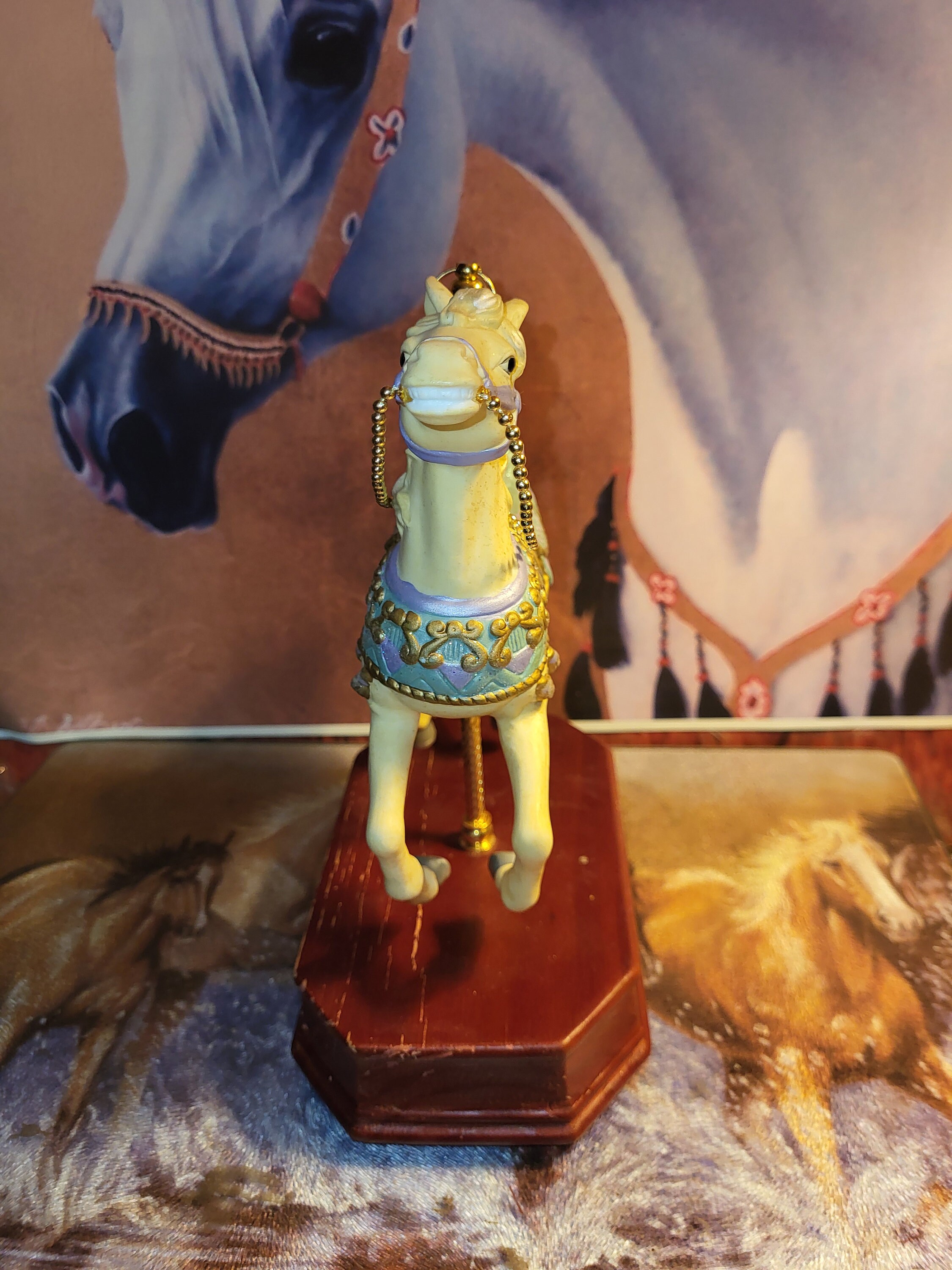 Musical Carousel Horse - Etsy