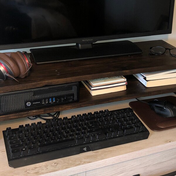 2 Tier Laptop Stand - Etsy