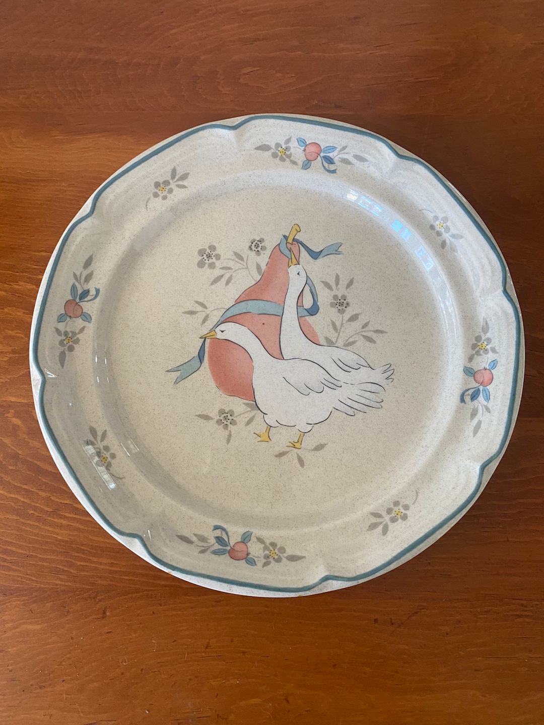 International China Marmalade Goose Dessert Plate - Etsy