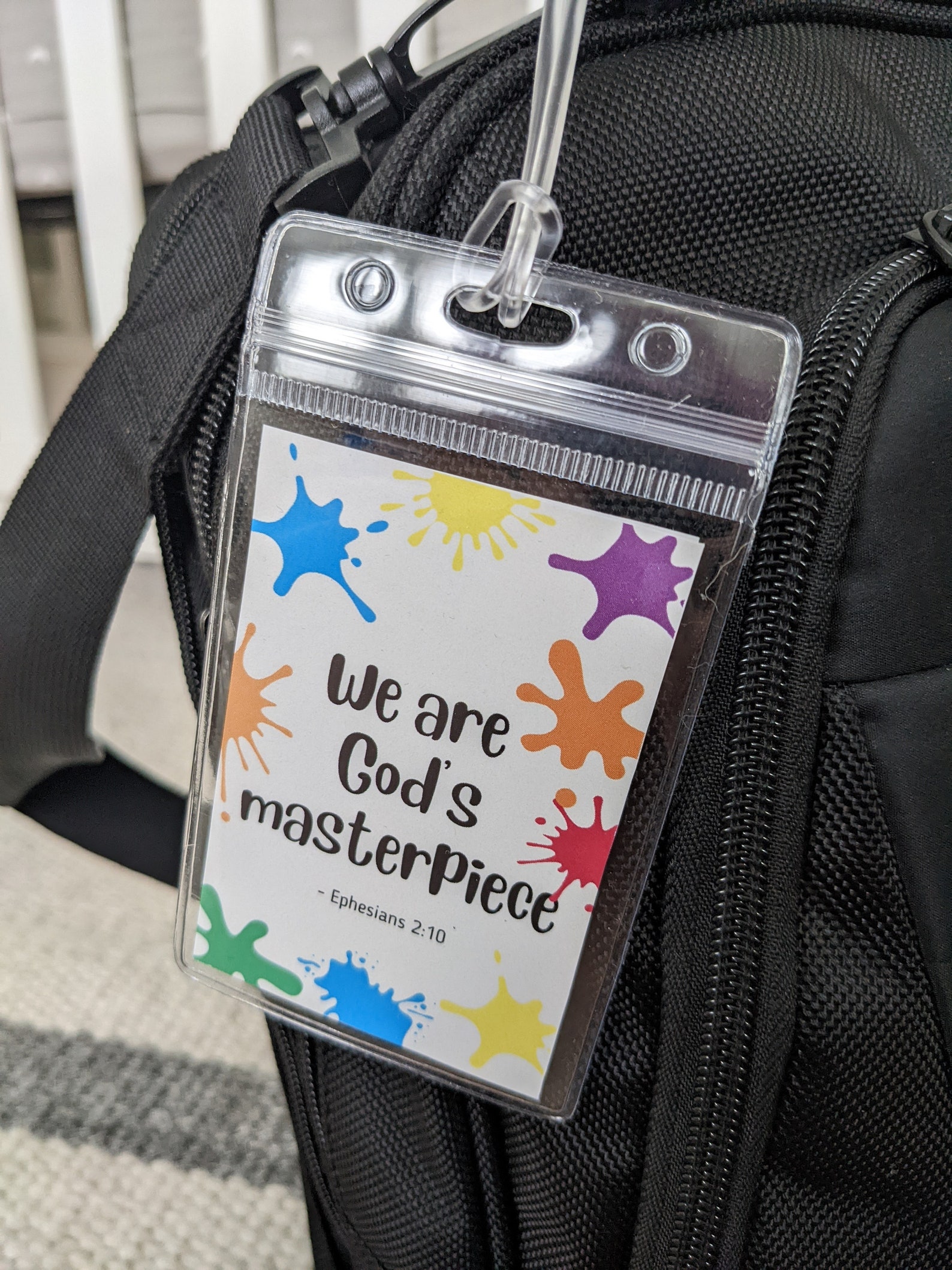 Scripture Based Backpack Tags - Digital Download - Etsy
