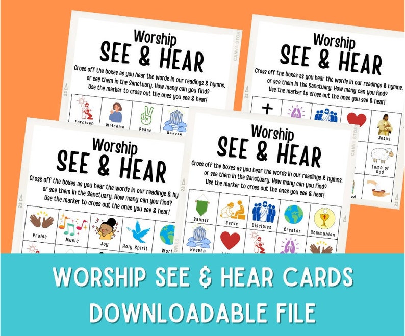 Worship Activity Bundle for Kids - Etsy