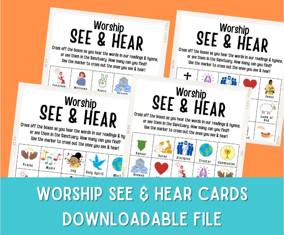 Worship Activity Bundle for Kids - Etsy