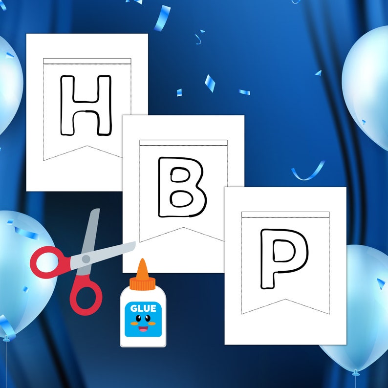 DIY Birthday Sign / Coloring / Digital File. Printable - Etsy