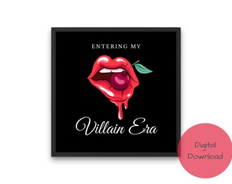 Entering My Villain Era - Etsy