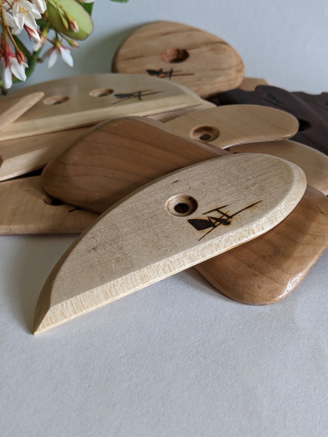 The Sad Squid [teardrop Shaped Pottery Tool] - Etsy