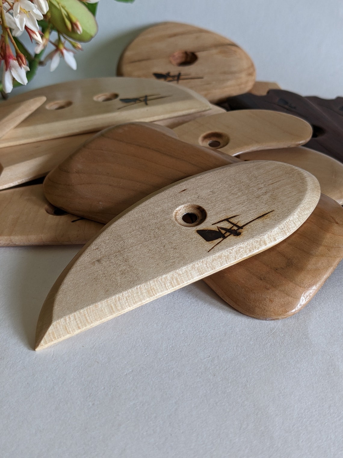 The Sad Squid teardrop Shaped Pottery Tool - Etsy