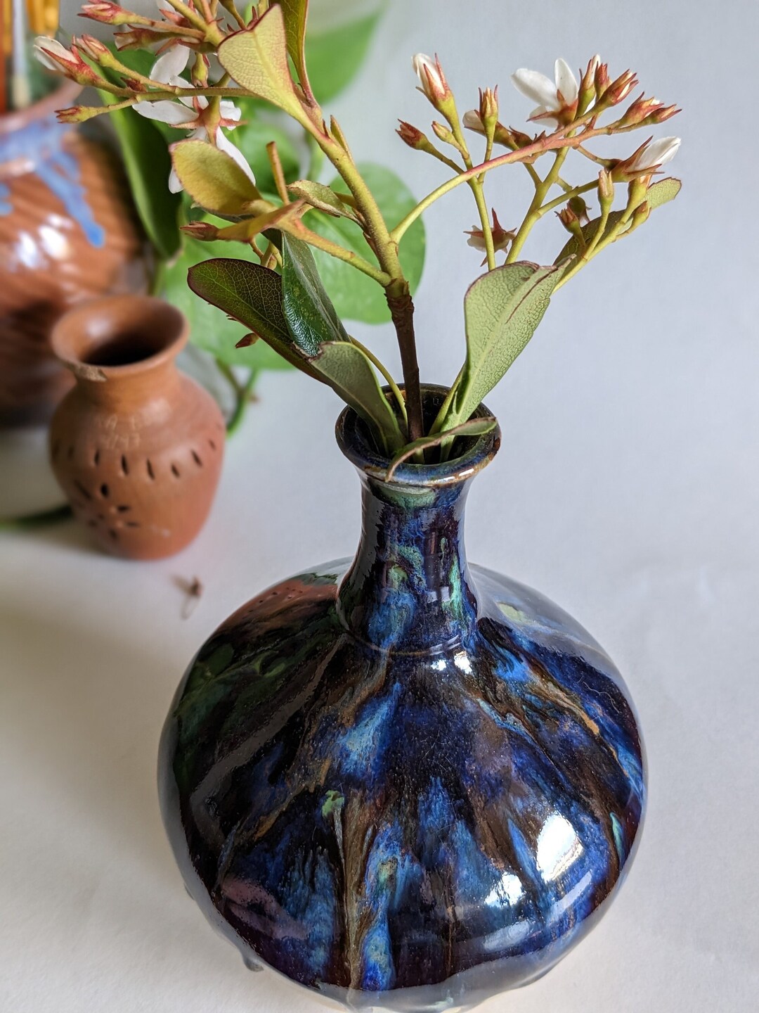 Handmade Unique Vase a Large Bud Vase - Etsy