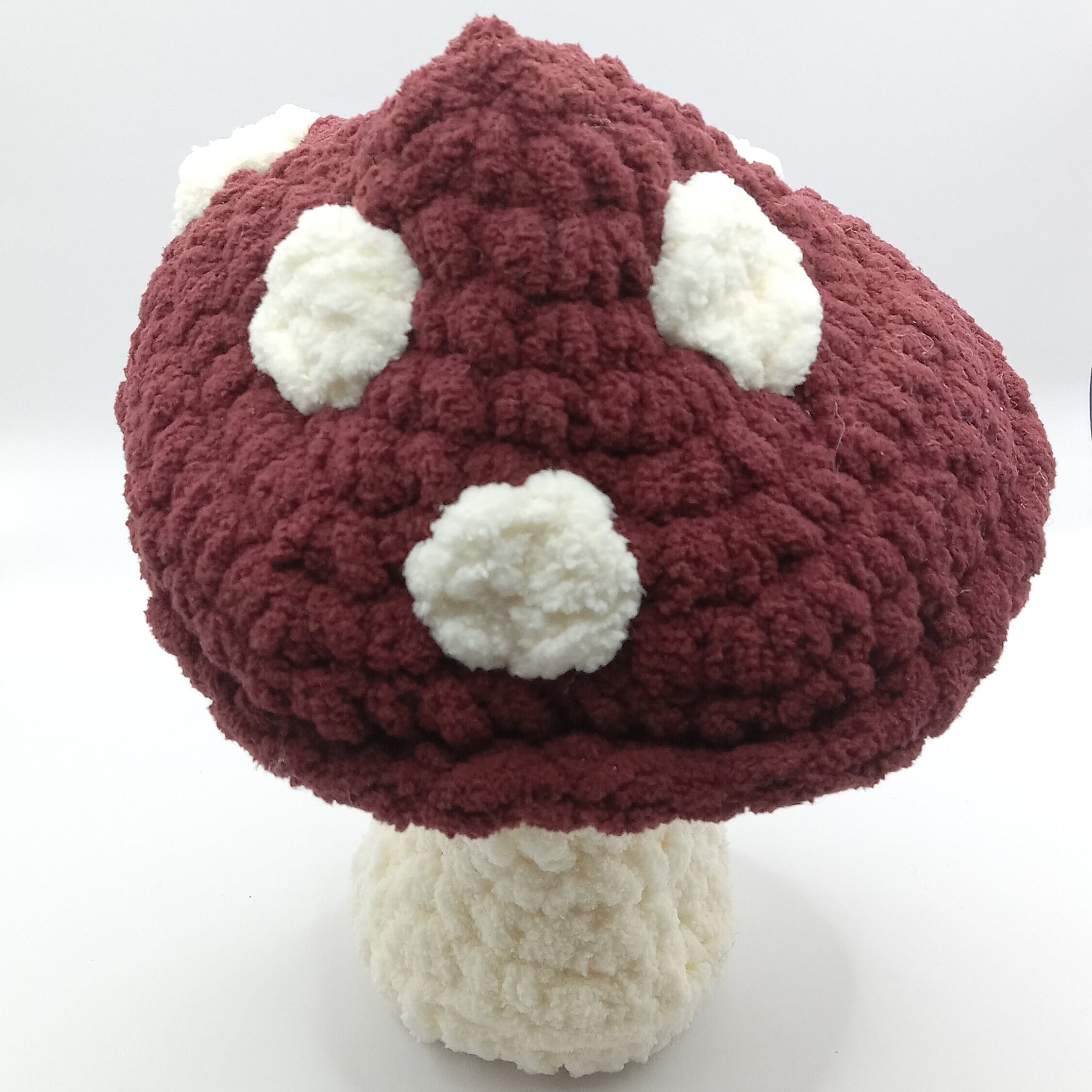 Big Crochet Mushroom Handmade Crochet Mushroom Art - Etsy