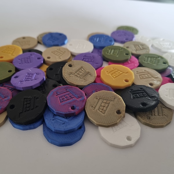 Trolley Coin Personalised - Etsy UK