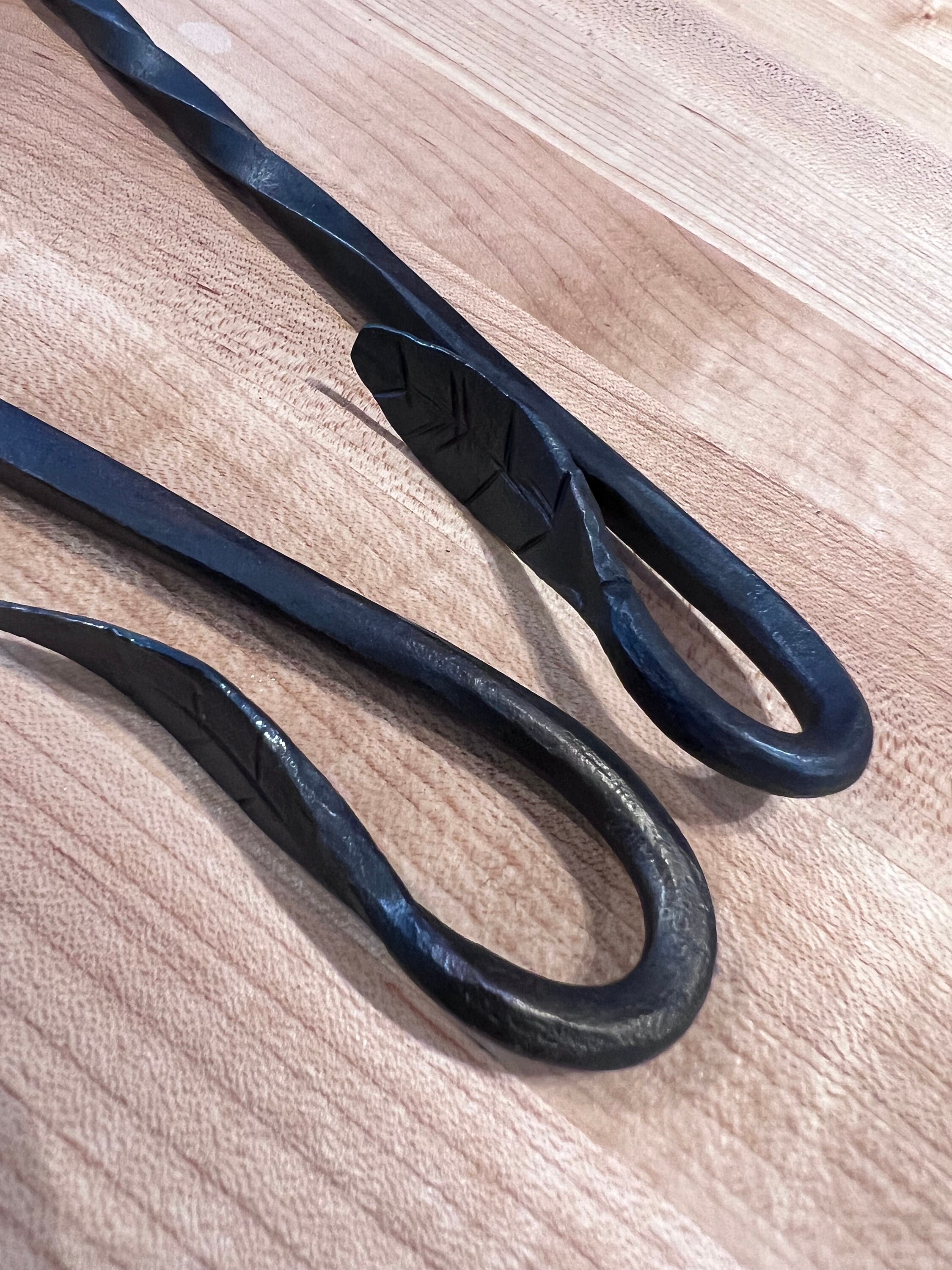 Hand Forged Steak Flipper Blacksmith Made Bacon Turner - Etsy