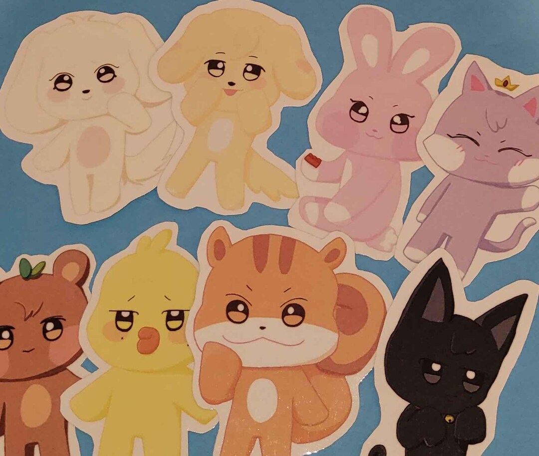 Ateez Aniteez Stickers - Etsy