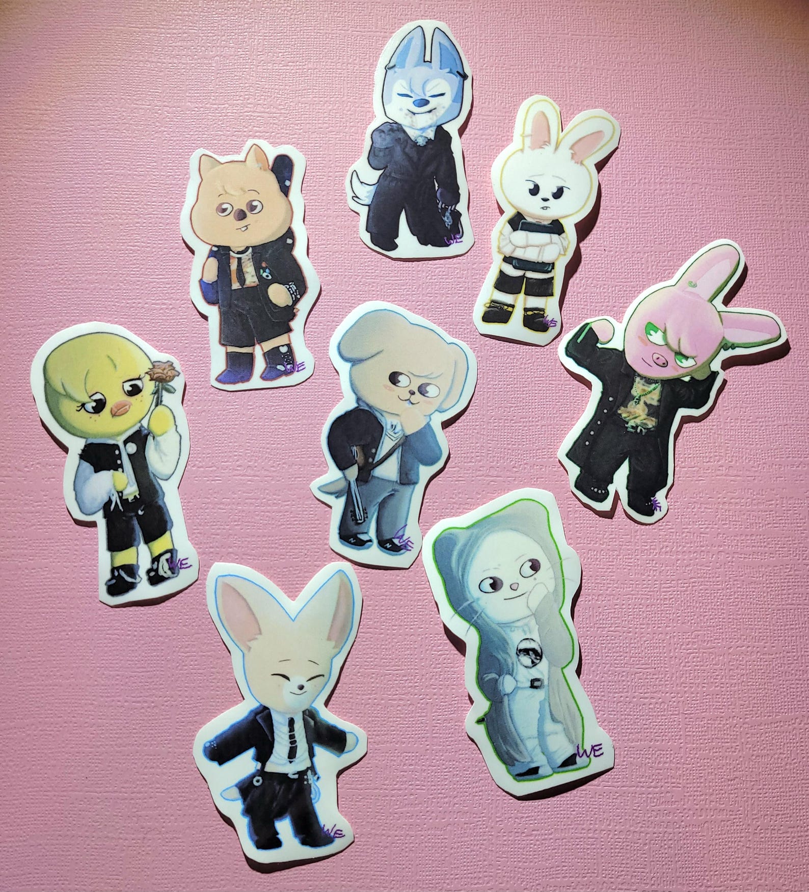 Stray Kids SKZOO Solo Songs | Vinyl Stickers - Etsy