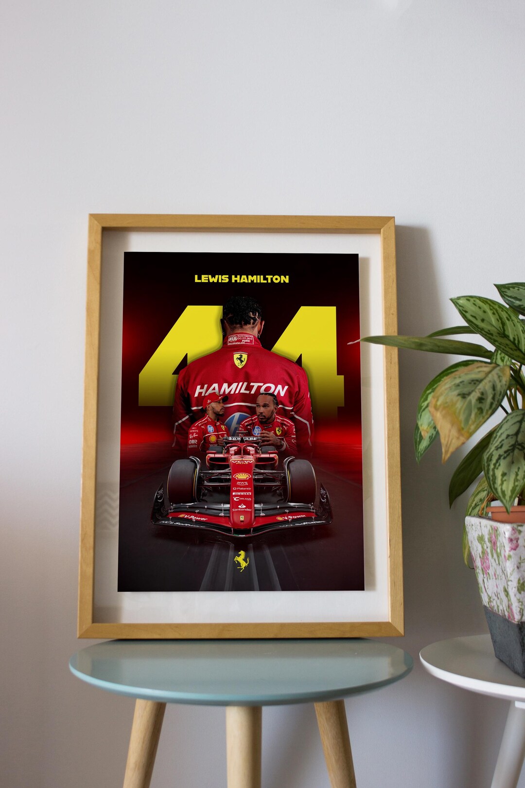 Lewis Hamilton 2025 F1 Poster Print - Downloadable Print of Lewis ...