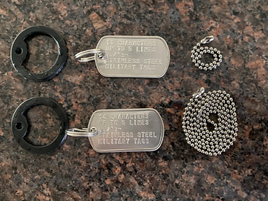 Military Dog Tags - Etsy