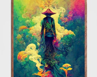 Smoke Priest Poster - Etsy