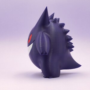 Gengar 3D Printed Pokémon Figure - Etsy