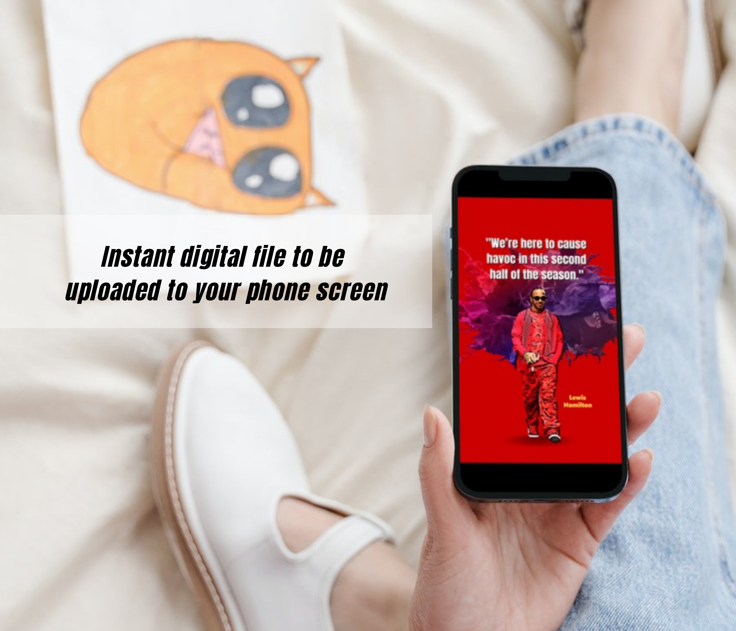 Lewis Hamilton, Formula One Phone Wallpaper, Digital Download, 2022 - Etsy