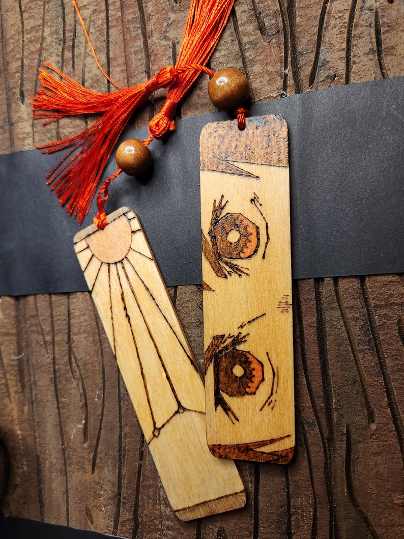 Demon Slayer Anime Tanjiro and Rengoku Bookmarks Handmade - Etsy Australia